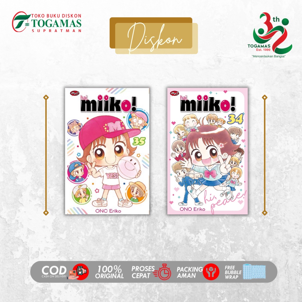 Jual HAI MIIKO 35 - EDISI KHUSUS + CARDHOLDER // 34 REGULER//34 PREMIUM ...