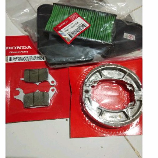 Jual KAMPAS REM BLKG DAN DEPAN HONDA BEAT DELUXE BEAT STREET FI SCOOPY ...