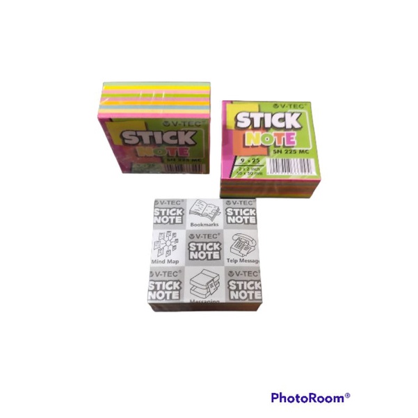 Jual Sticky Notes/ Post it isi banyak ukuran 2X2 inch | Shopee Indonesia