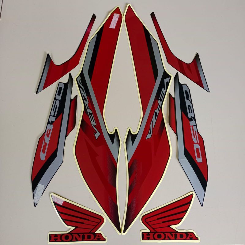 Jual Striping sticker lis body honda cb 150 verza thn 2021 2022 2023 ...