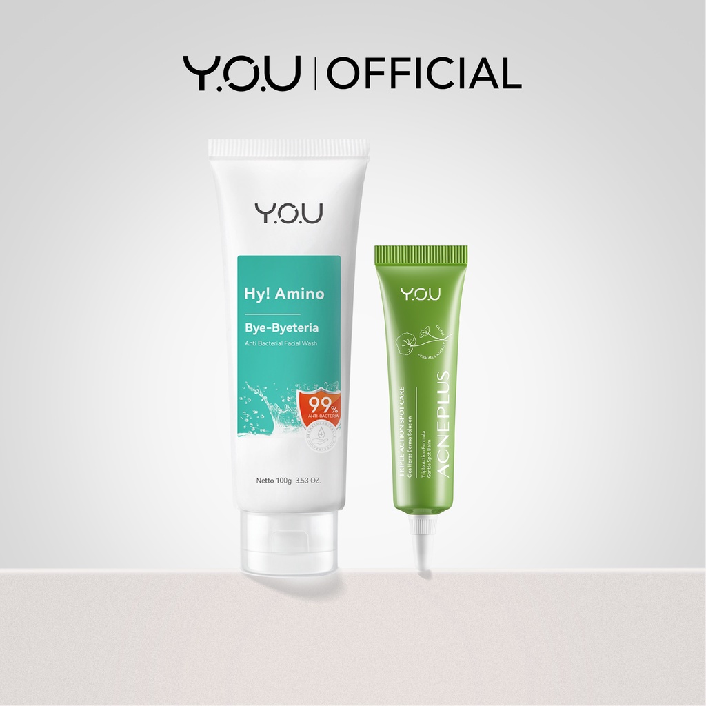 Jual YOU Acne Treatment Bundle | AcnePlus Spot Care, Anti Acne Facial ...