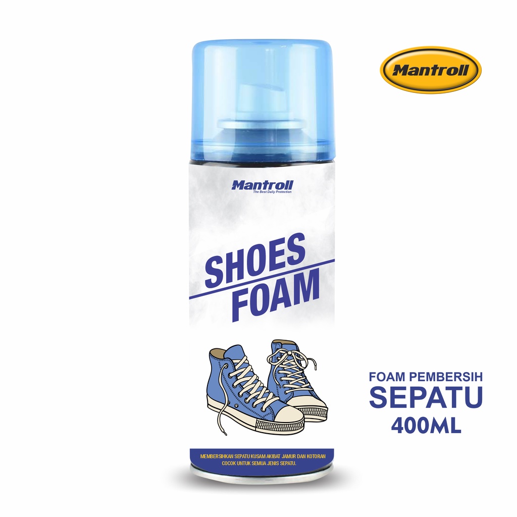 Jual Mantroll Shoes Foam - Cairan Foam Pembersih Segala Macam Sepatu ...