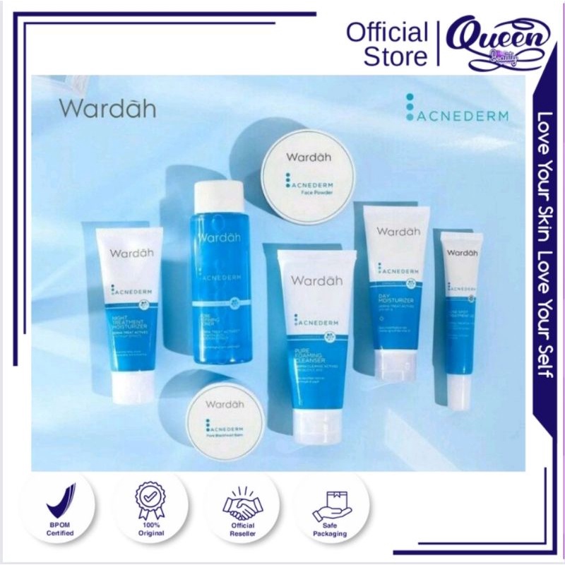 Jual Wardah AcneDerm Series ( Paket Untuk Jerawat ) | Shopee Indonesia
