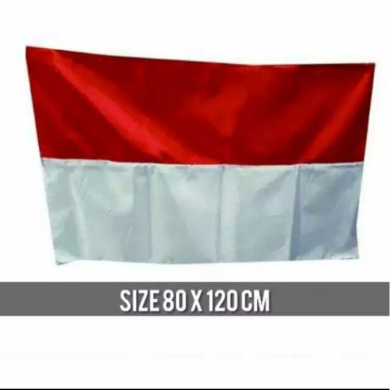 Jual Bendera Merah Putih Sedang Full Size 120 x 80 cm | Shopee Indonesia
