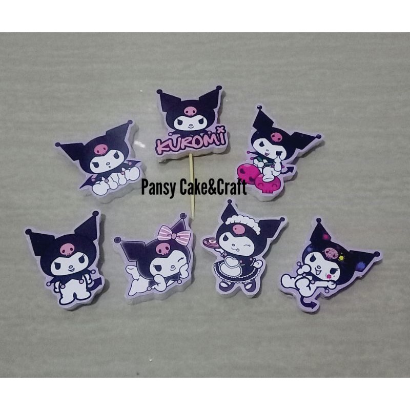 Jual Cupcake topper Kuromi | Shopee Indonesia