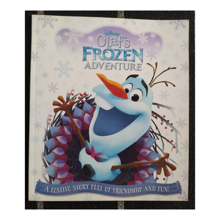 Jual olaf frozen adventure buku cerita anak impor bbw big bad wolf ...