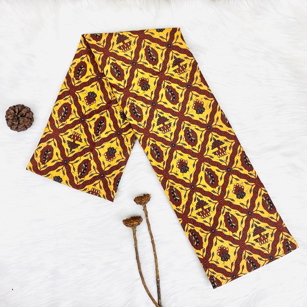 Jual Benang Raja Kain Batik Katun Motif Sogan 2 | Shopee Indonesia