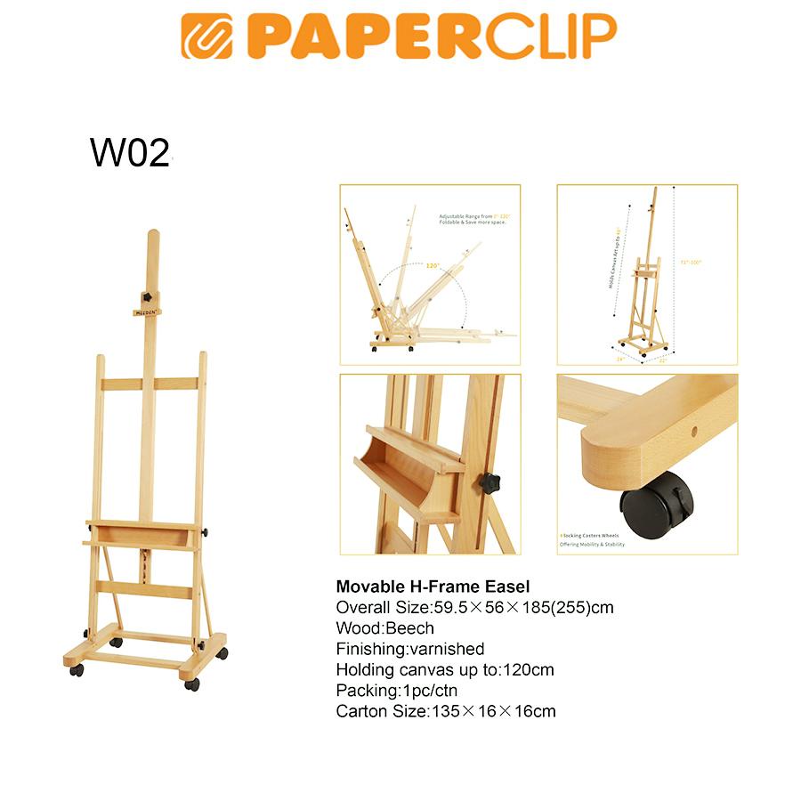 Jual EASEL MEEDEN MOVABLE H-FRAME W02 | Shopee Indonesia