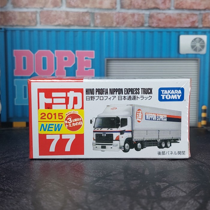 Jual TOMICA HINO PROFIA NIPPON EXPRESS TRUCK FIRST DAY NO 77 TERLARIS ...