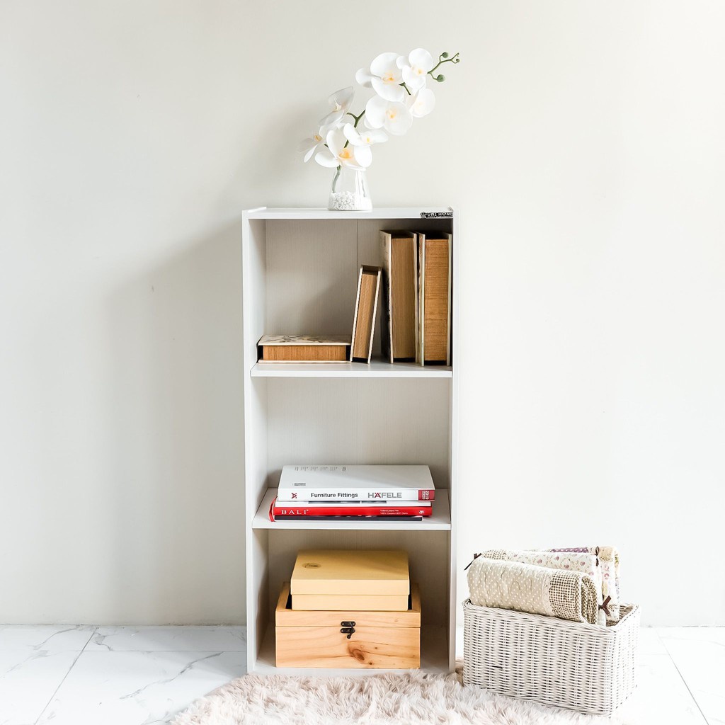 Jual UNI HOME Rak Buku RB11 Rak Buku 3 Sap | Unihome | Shopee Indonesia