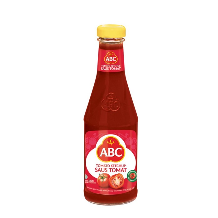 Jual ABC Saus Tomat / Tomato Sauce 335 Ml | Shopee Indonesia