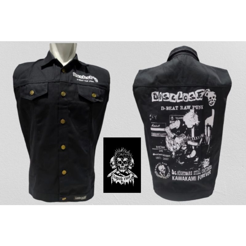 Jual JAKET VEST / WERPAK PUNK / ROMPI / JAKET LEVIS | Shopee Indonesia