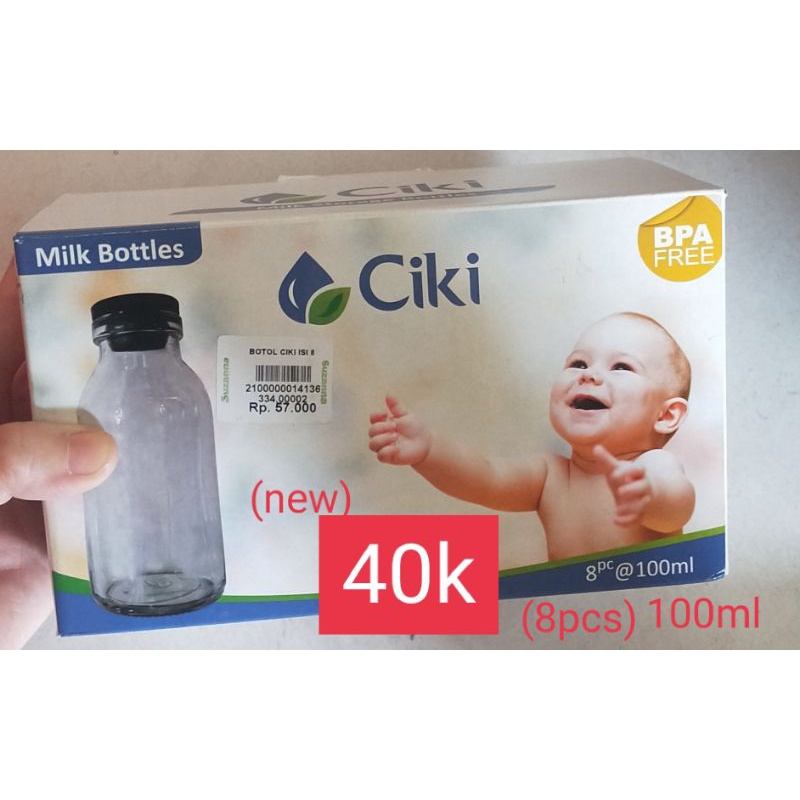 Jual SALE! Botol asi perah kantong penyimpan asi bayi 100ml 8pcs Ciki ...