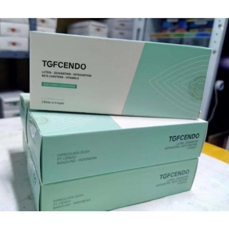 Jual TGF Cendo/Cendo TGF Box isi 18 Kaplet | Shopee Indonesia