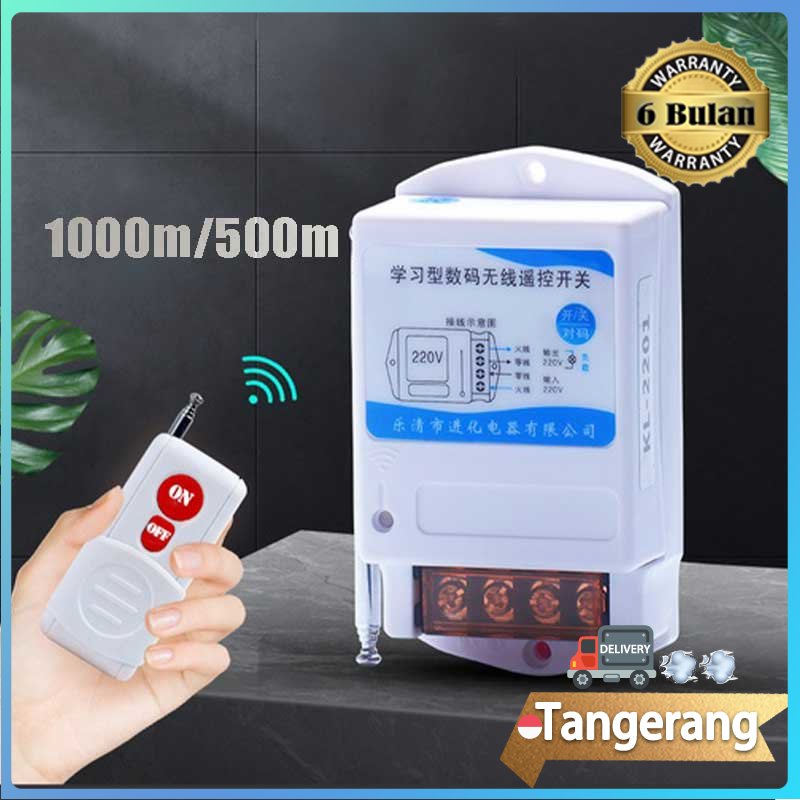 Jual Remote Control Switch Industri 220v 1km Wireless Jarak Jauh ...