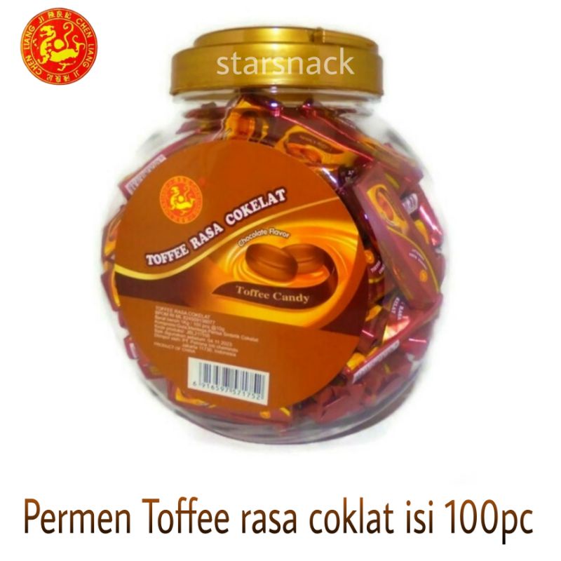 Jual Permen Toffee rasa coklat isi 100pc | Shopee Indonesia