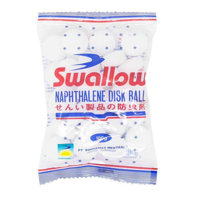 Jual Swallow naphthaline disk ball ukuran 100gr | Shopee Indonesia