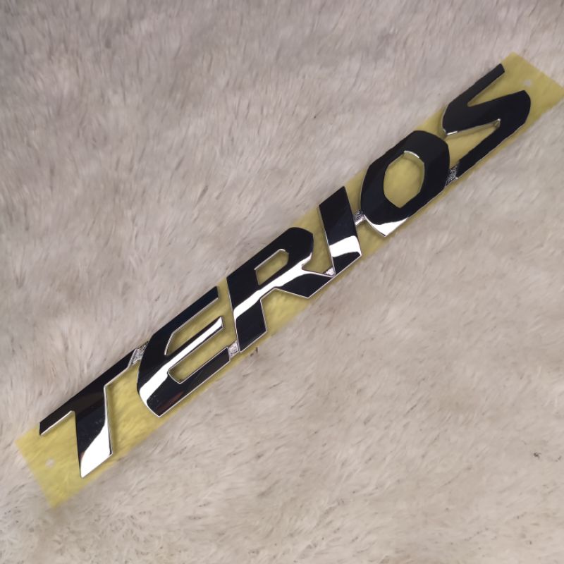 Jual emblem logo tulisan terios original | Shopee Indonesia