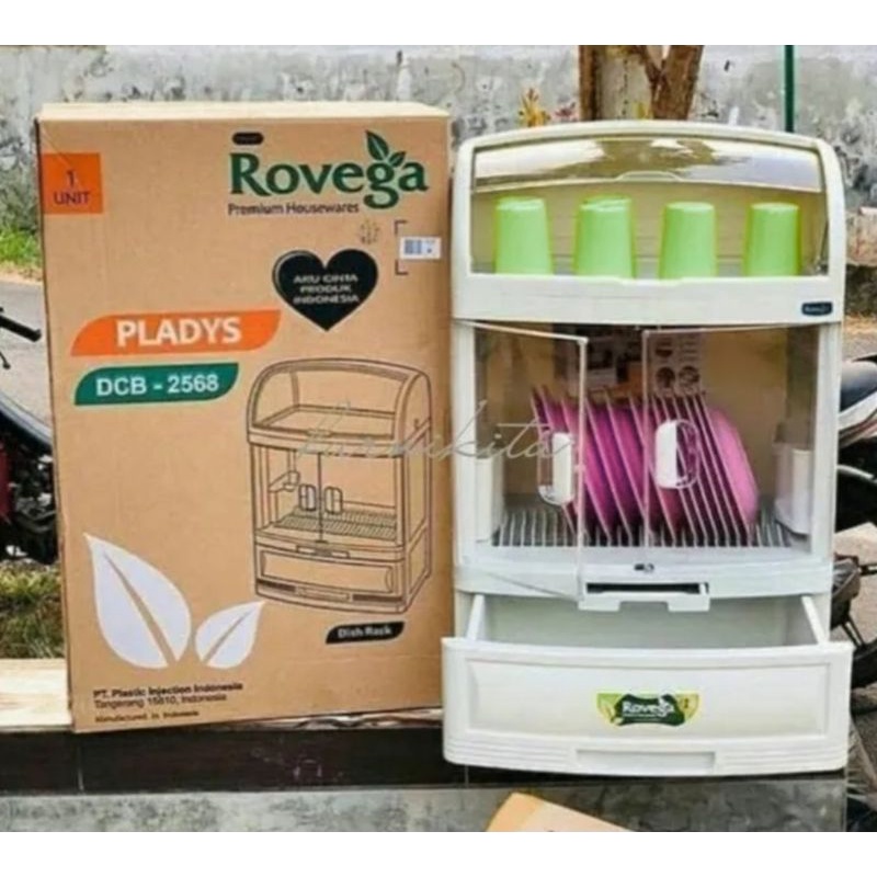 Jual RAK PIRING ROVEGA PLADYS DISH DCB-2568 | Shopee Indonesia