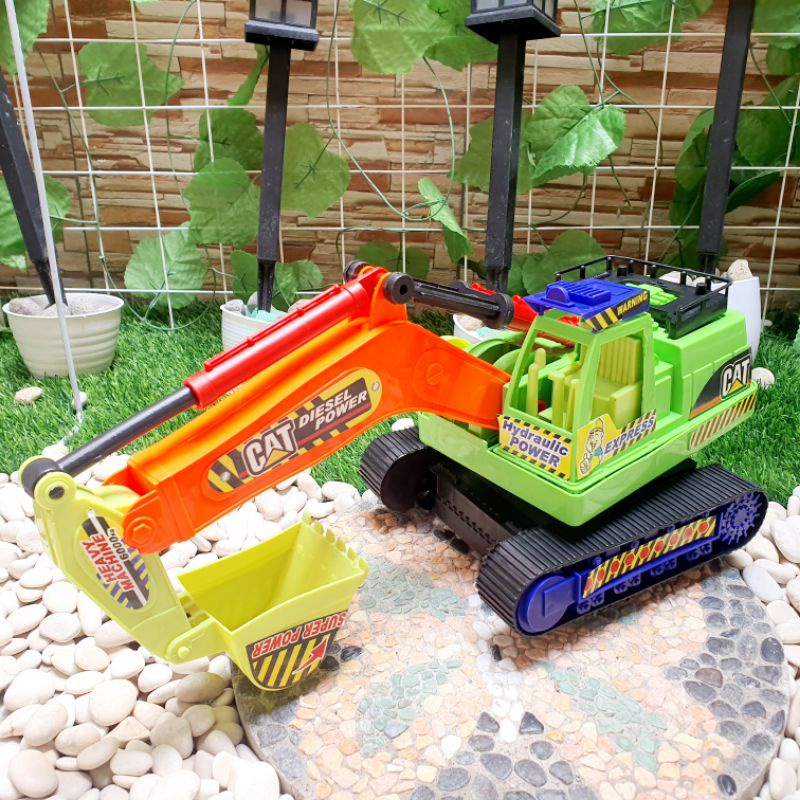 Jual Mainan Excavator Jumbo Edukatif - Mobil Truk Beko Anak Besar ...