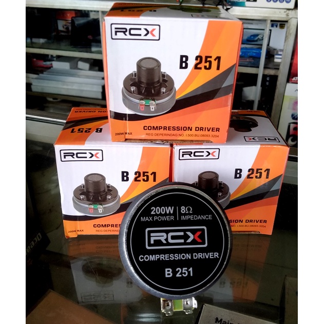 Jual DRIVER TWEETER RCX B251 MODEL DRAT 200W | Shopee Indonesia