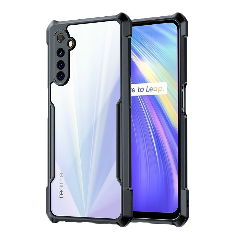 Jual Case Realme XT Beatle Fuze Bumper Transparan Clear Casing Armor ...