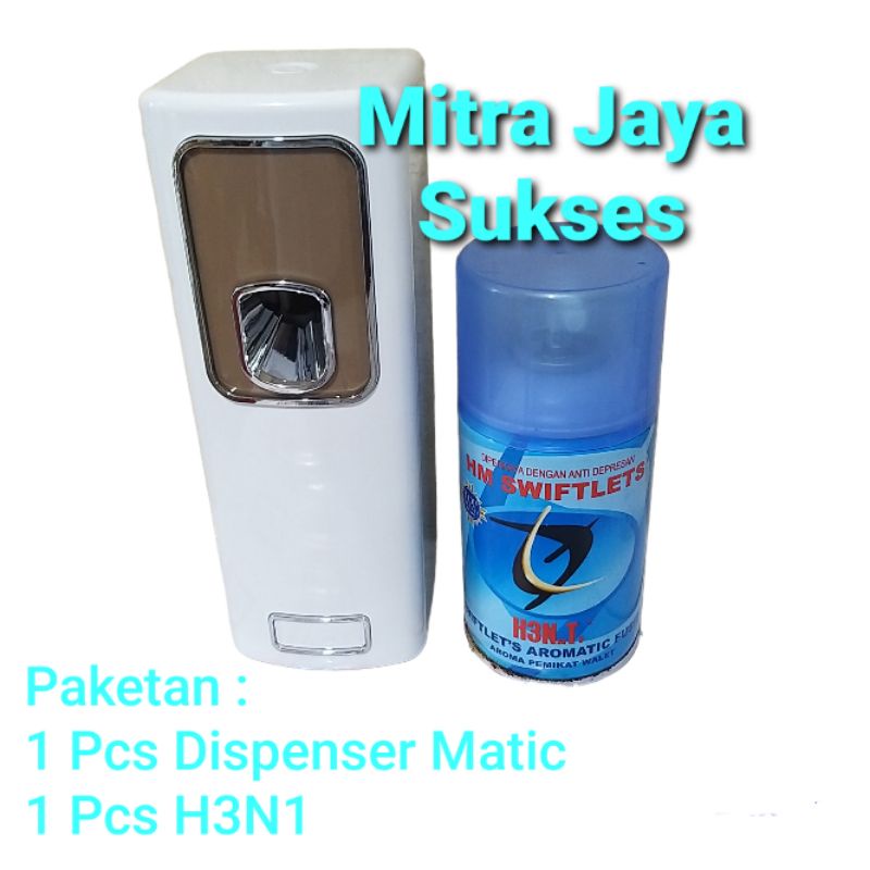 Jual Paket Parfum Walet H3N1+Dispenser Manual Kecil Semprot Otomatis ...