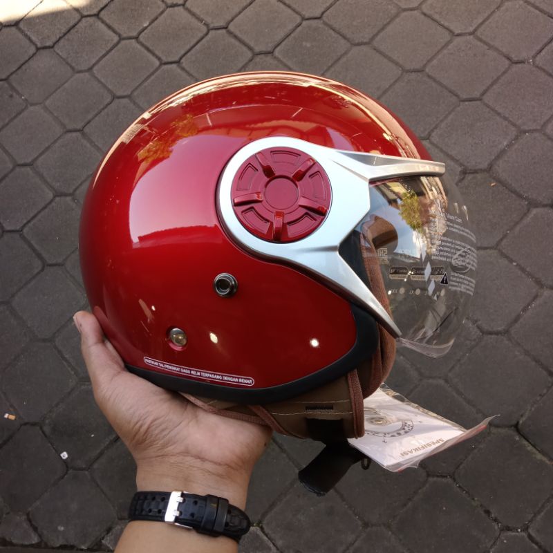 Jual Helm Cargloss Hijab YRH YRM Half Face - ORIGINAL & SNI | Shopee ...