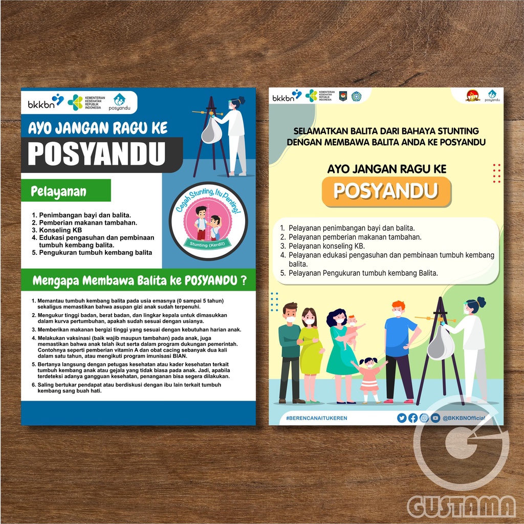 Jual Poster Posyandu, Wipe and Clean A3+ | Shopee Indonesia