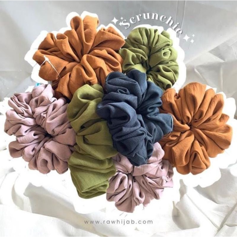 Jual Scrunchie by Raw Hijab (RANDOM) Ikat Rambut Cepol Jilbab Premium ...