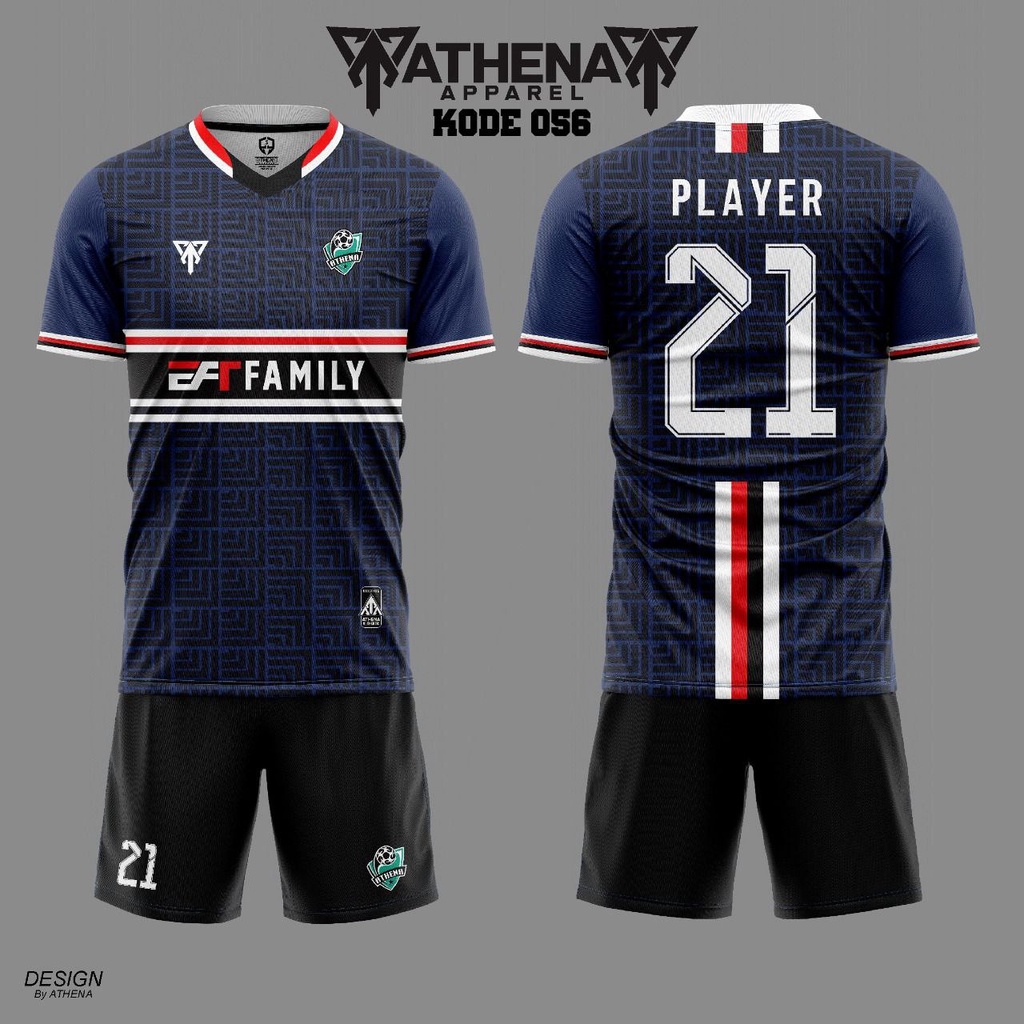 Jual jersey futal printing/sepak bola costum logo,nama,sponsor, nomor ...