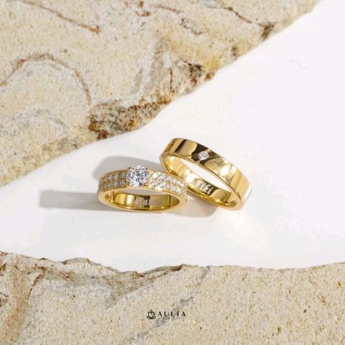 Jual FREE UKIR NAMA CINCIN COUPLE CUSTOM NIKAH KAWIN LAMARAN TUNANGAN ...