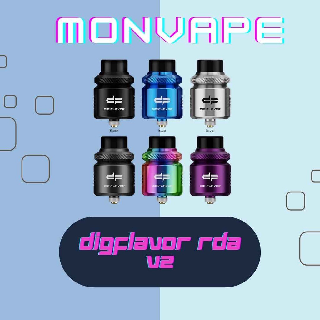 Jual DIGIFLAVOR DROP RDA V2 24MM AUTHENTIC BY GEEKVAPE | Shopee Indonesia