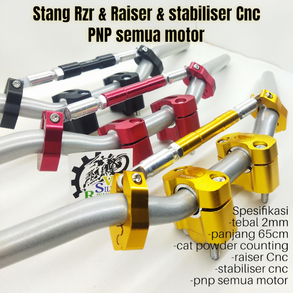 Jual Stang stir Rzr Dan Raiser Cnc PNP Semua Motor | Shopee Indonesia