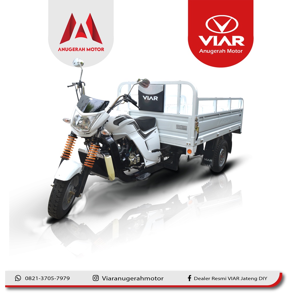 Jual Motor Roda Tiga Viar Karya 150cc / Motor Usaha / Motor Niaga ...