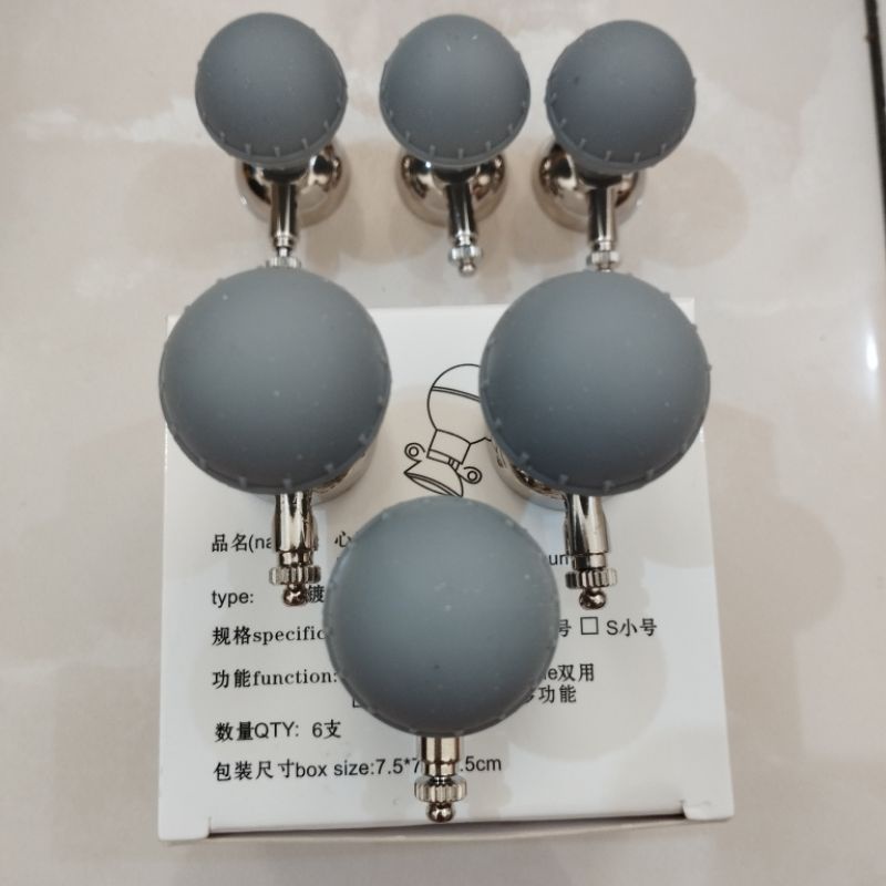 Jual BULB EKG PUTAR ABU ABU / CHEST ELECTRODE/ BALON ECG | Shopee Indonesia