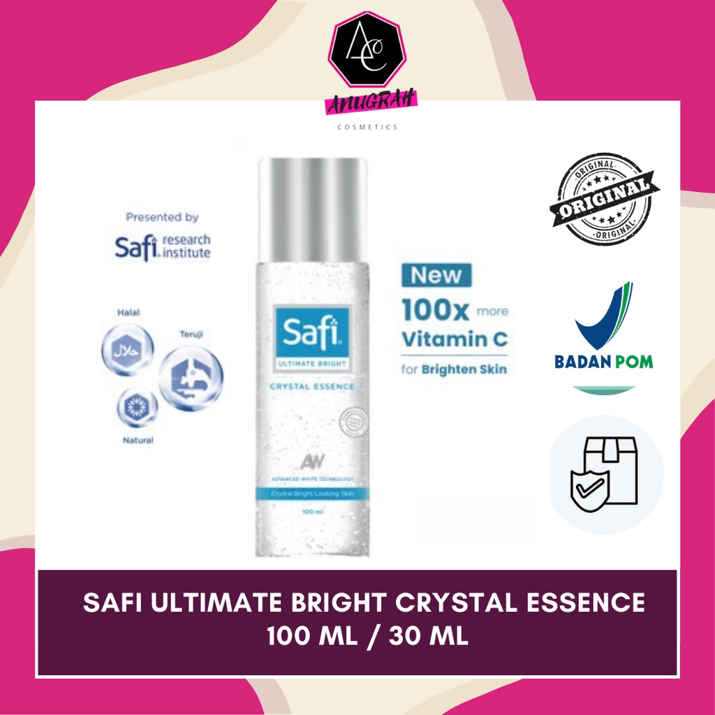 Jual SAFI ULTIMATE BRIGHT CRYSTAL ESSENCE | Shopee Indonesia