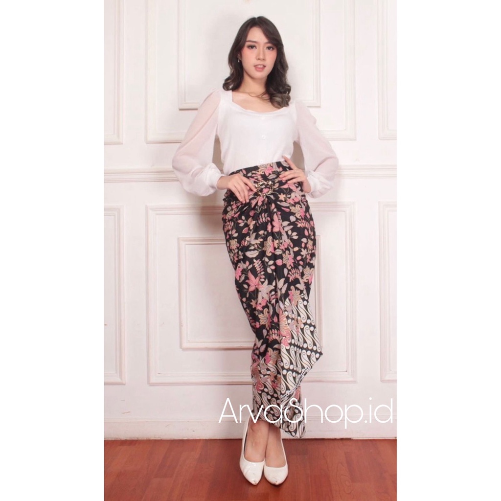 Jual Rok Lilit Batik Bawahan Kebaya Modern Rok Serut/rok lilit batik ...