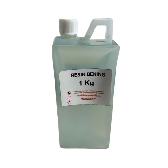 Jual Resin Bening 1 KG ( Resin AJA / TIDAK Katalis ) | Shopee Indonesia