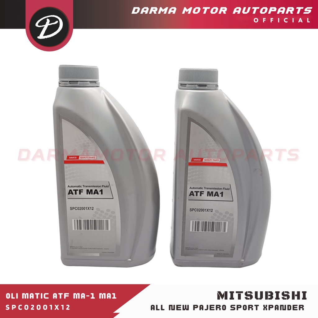 Jual OLI MATIC ATF MA-1 MA1 ALL NEW PAJERO SPORT XPANDER SPC02001X12 ...