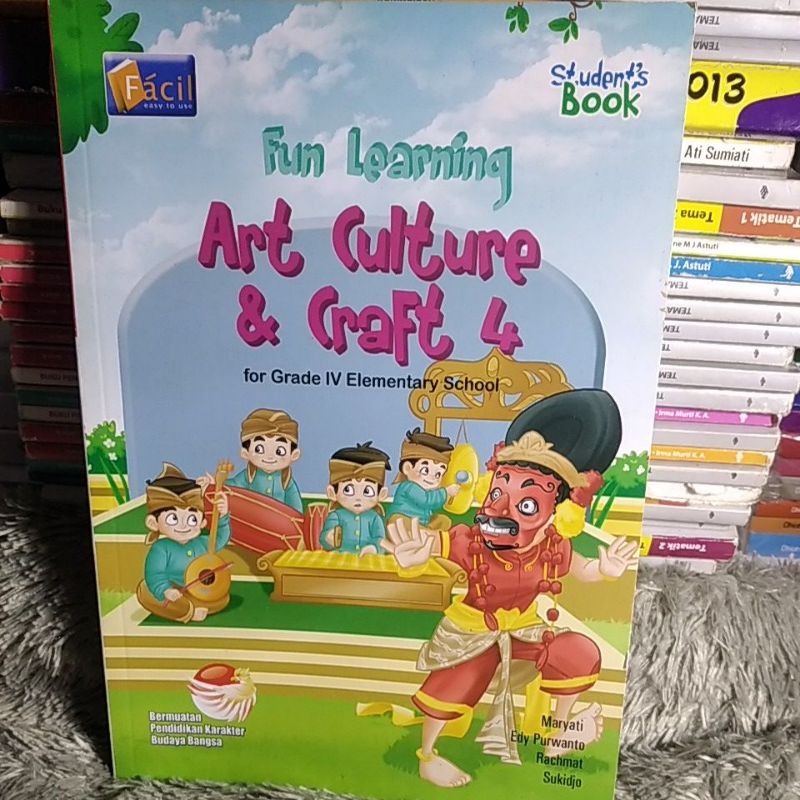 Jual Buku Fun Learning Art Culture & Craft 4 untuk SD kelas 4 Facil ...