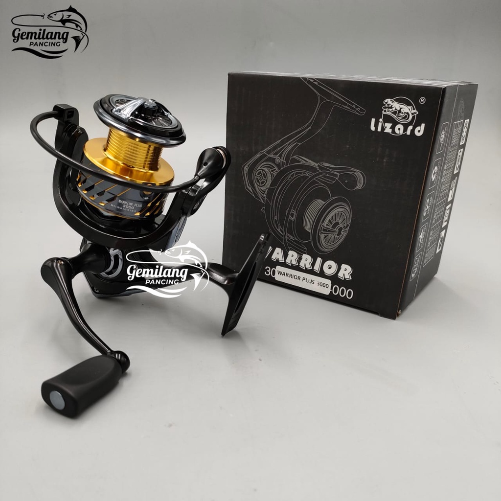 Jual Reel lizard warrior 1000-6000 reel power handle | Shopee Indonesia
