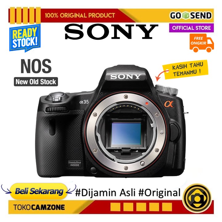 Jual Sony SLT-A35 Alpha 35 DSLR Digital Camera | Shopee Indonesia