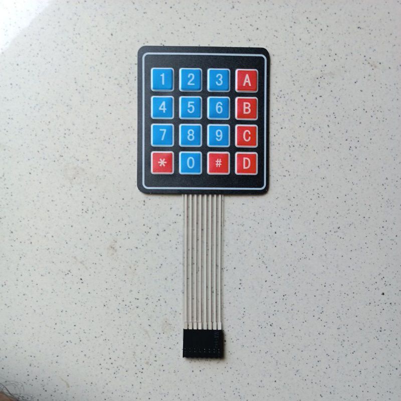 Jual Keypad Pom Mini Membran 4x4 Tombol Model Custom Pertamini Digital arduino | Shopee Indonesia