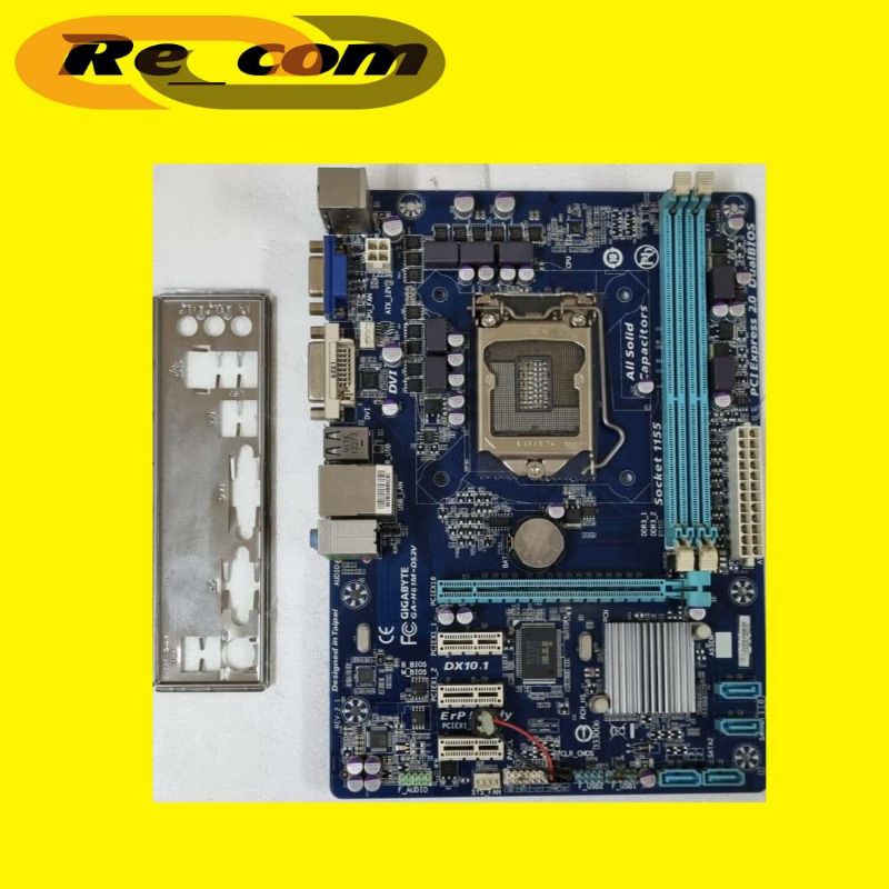 Jual paket mainboard h61 gigabyte + intel core i7 + fan | Shopee Indonesia