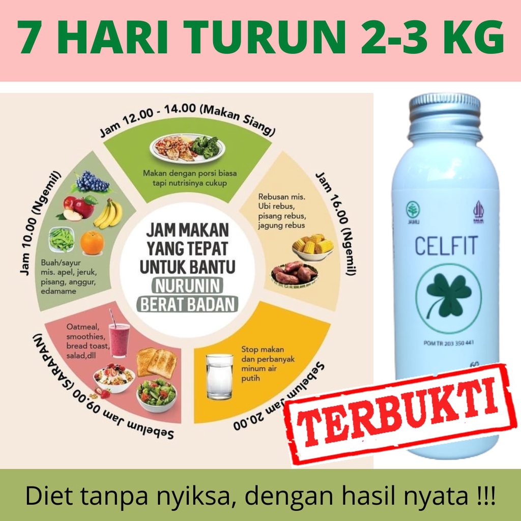 Jual CELFIT NATURAL - Pelangsing Perut yang tidak menyiksa, Pasti Berat ...