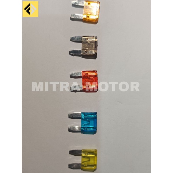 Jual Sekring Sikring motor mobil Tancap Kecil 5A 7.5A 10A 15A 20A 25A ...