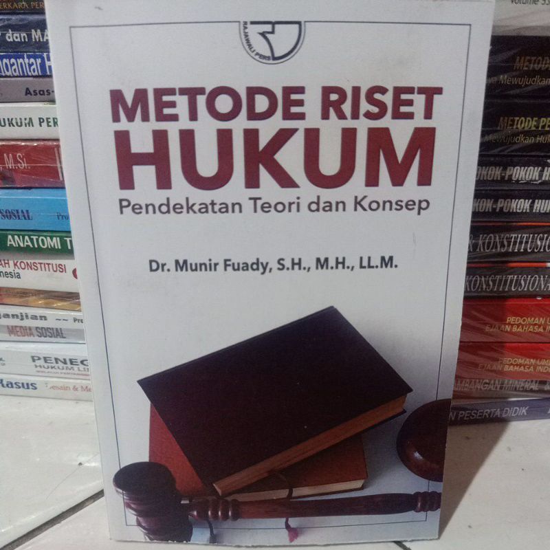 Jual Metode Riset Hukum By Munir Fuady Shopee Indonesia
