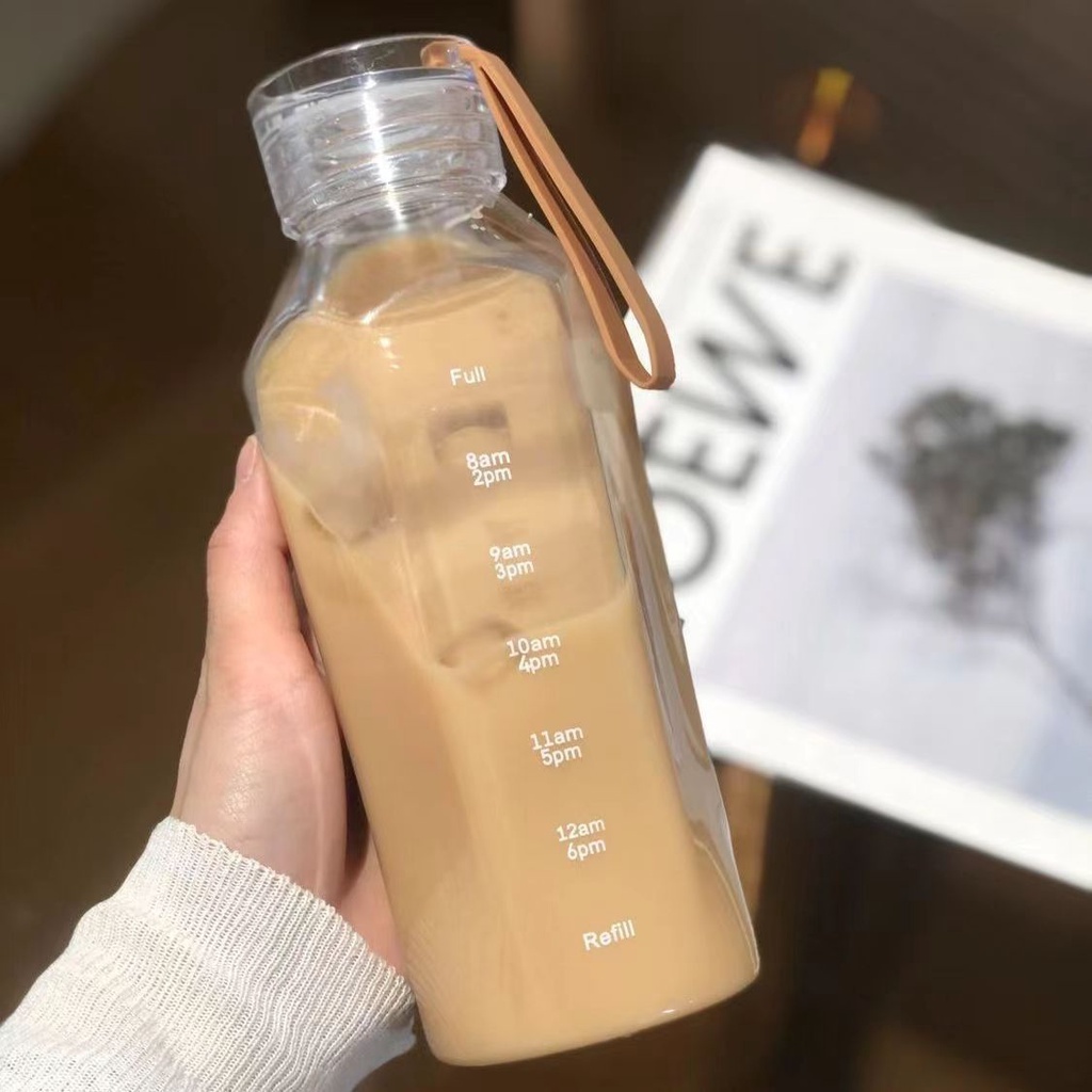 Jual Either.id - Botol Minum Aesthetic Water Bottle Termos Botol Bening ...