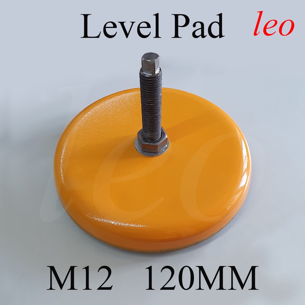 Jual Level Pad / Kaki Mesin M12 Diameter 120mm 12mm 12 120 mm | Shopee ...